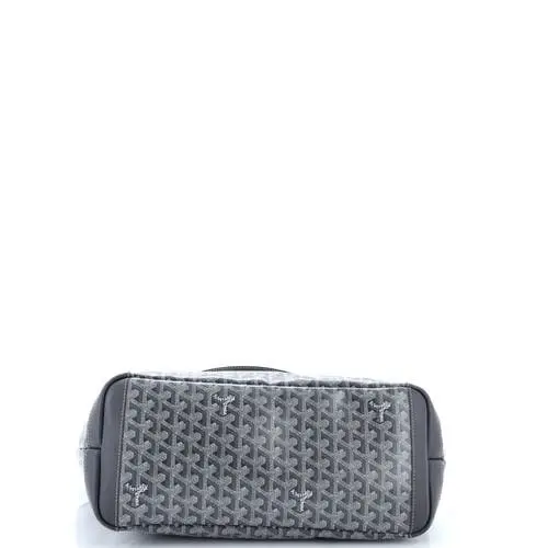 Goyard Artois Tote Coated Canvas Mm - Grey