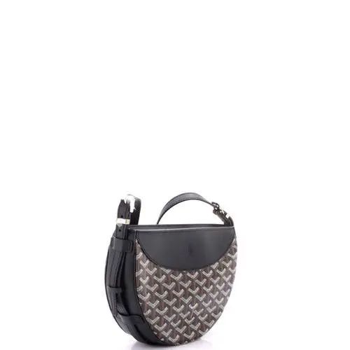 Goyard Hirondelle Shoulder Bag Coated Canvas And Leather