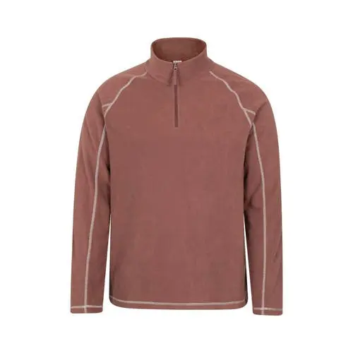 Mountain Warehouse Ashbourne Ii Half Zip Fleece Top - Brown