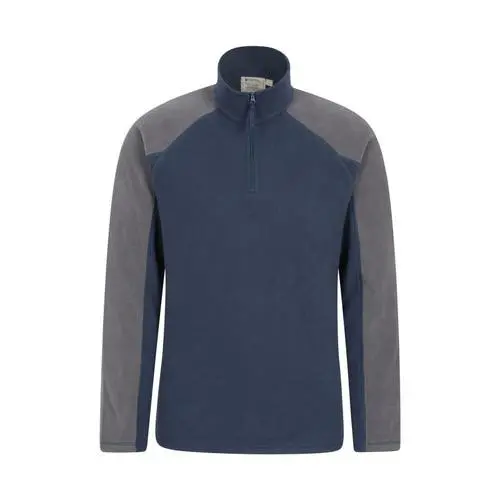 Mountain Warehouse Ashbourne Ii Half Zip Fleece Top - Dark Blue