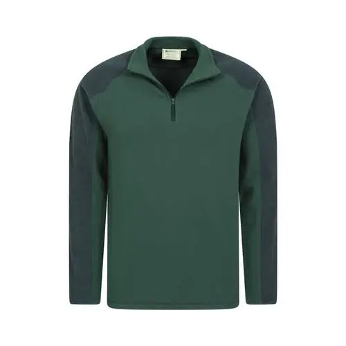 Mountain Warehouse Ashbourne Ii Half Zip Fleece Top - Khaki Green