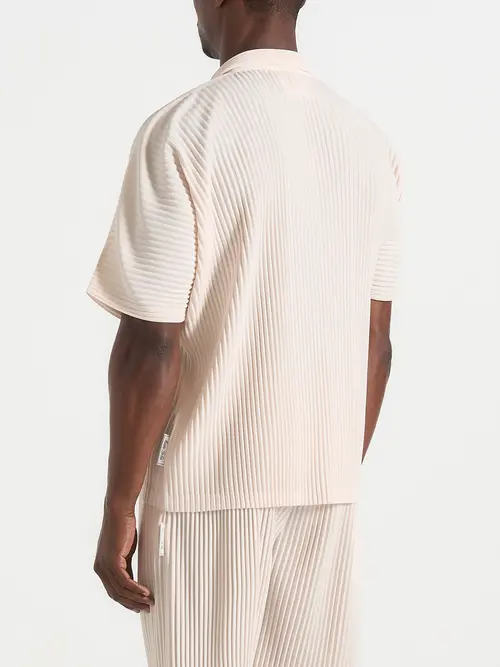 Manière De Voir Justin Pleated Boxy Shirt