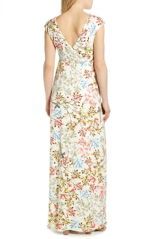 TIFFANY ROSE MATERNITY Alana Maternity/nursing Maxi Dress - White