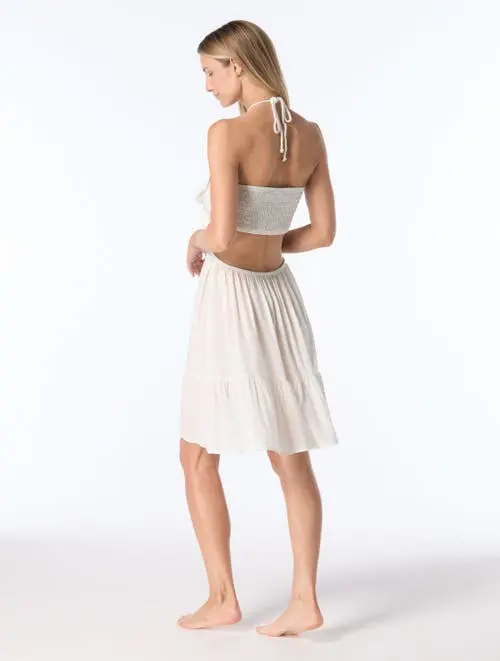Vince Camuto Cut Out Cover Up Dress Swim