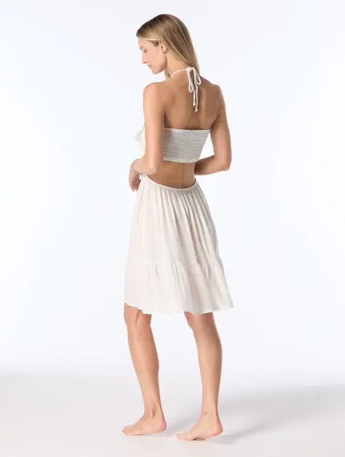 Vince Camuto Cut Out Cover Up Dress Swim