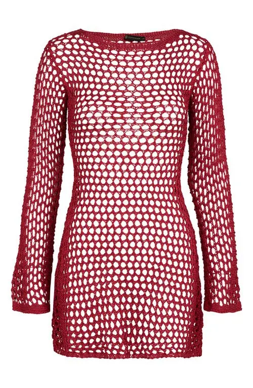 VIX PAULA HERMANNY Belle Cotton Cover-up Dress