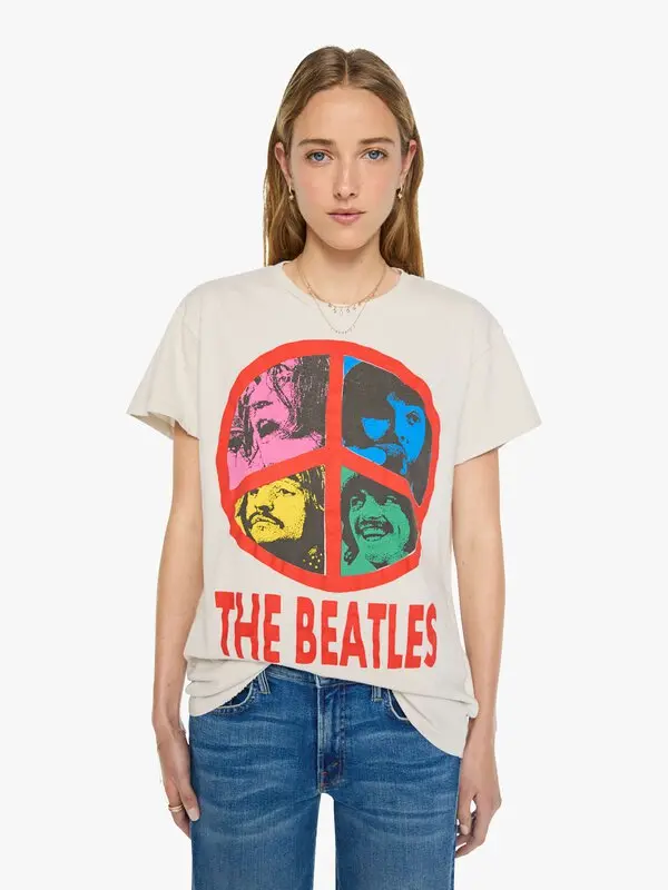 MadeWorn The Beatles Vintage T-shirt - White