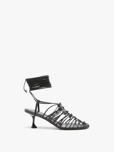 Proenza Schouler Tee Knot Sandals - Black