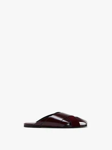 Proenza Schouler Slant Cross Slides - Merlot