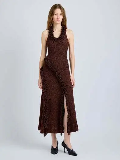 Proenza Schouler Nilo Dress - Black/copper