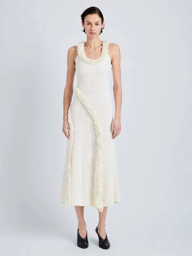 Proenza Schouler Nilo Dress In Textured Jacquard