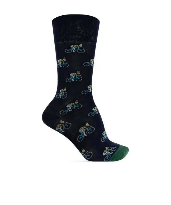 Paul Smith Three Pack Of Cotton Socks