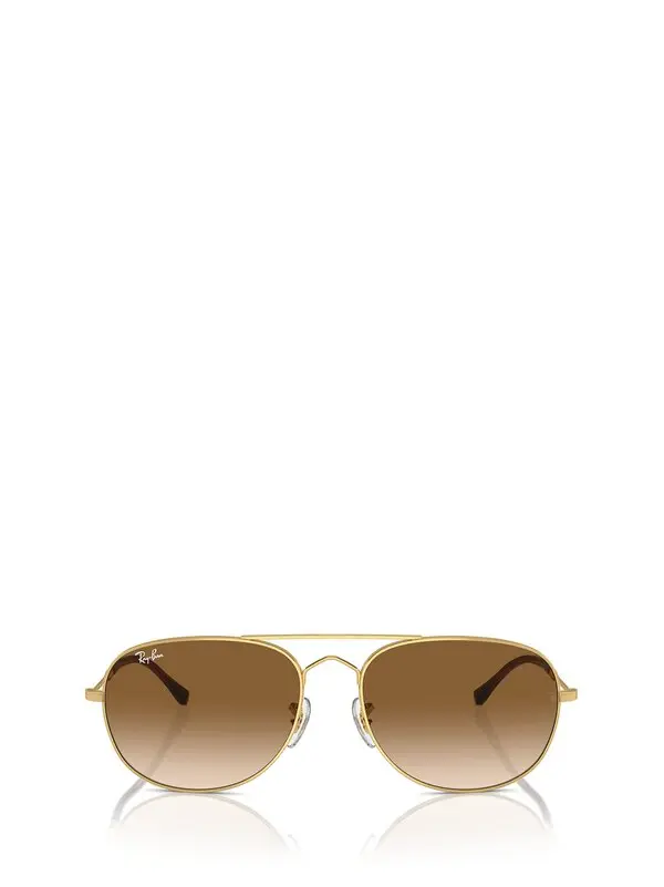 Ray-ban Brain Bridge Aviator-frame Sunglasses - Brown