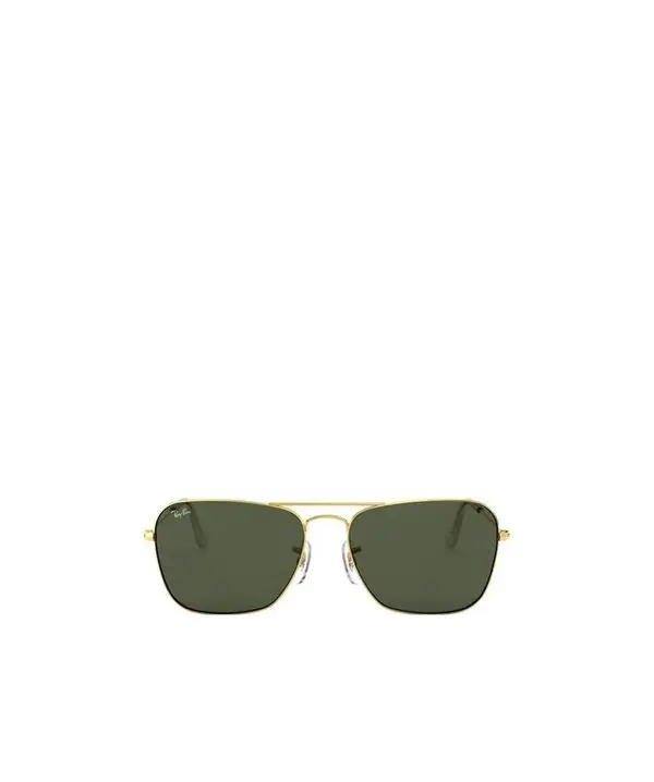 Ray-ban Caravan Square Frame Sunglasses - Green