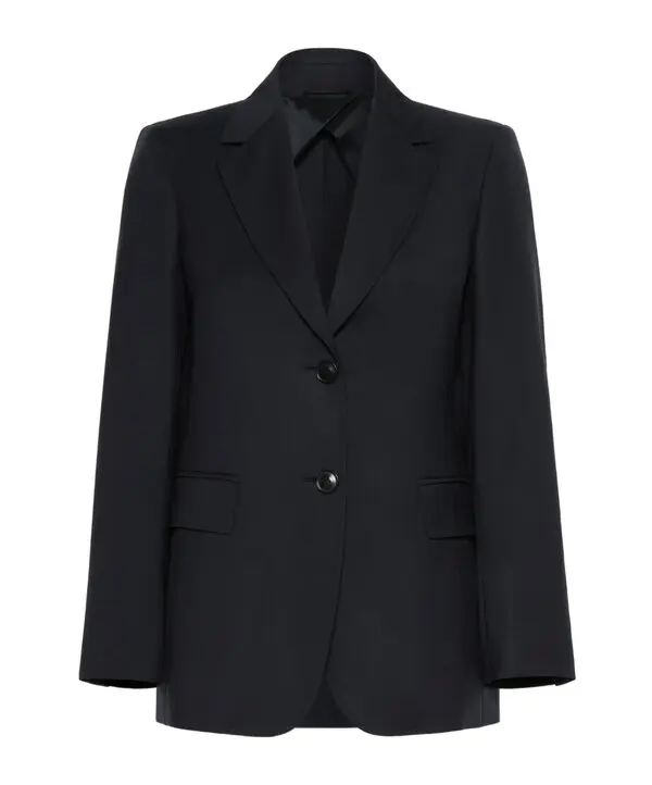 Max Mara Mstassenzi Single-breasted Jacket - Blue
