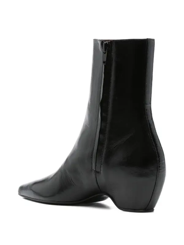 Khaite Pointed Ankle Boots