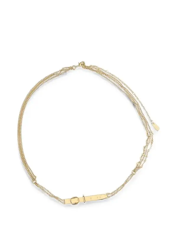 Chloé Bracciale Vintage Gold Bar - Metallic
