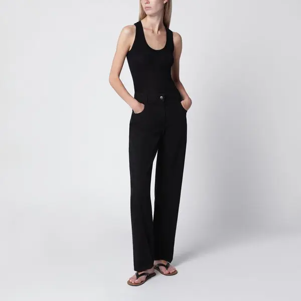 THE ROW Cendrea Slim Ribbed Cotton Tank Top