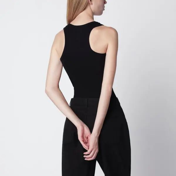 THE ROW Cendrea Slim Ribbed Cotton Tank Top