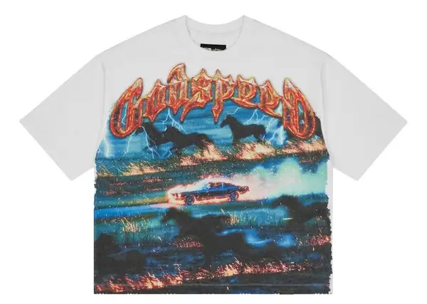 GODSPEED Horsepower T-shirt - White