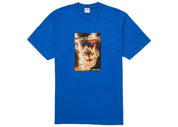 Supreme Spitfire Flag Tee Shirt - Blue