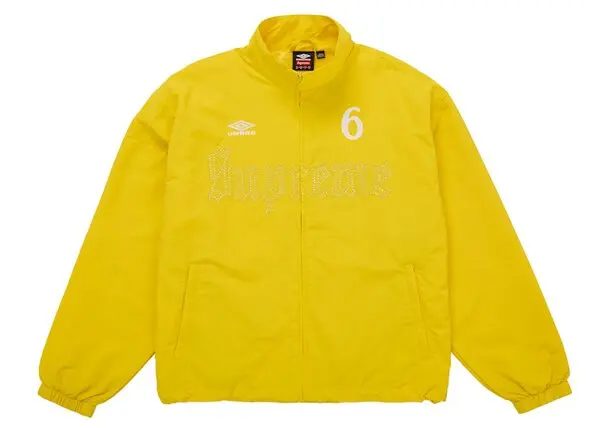Supreme Umbro Rhinestone Track Jacket - Yellow