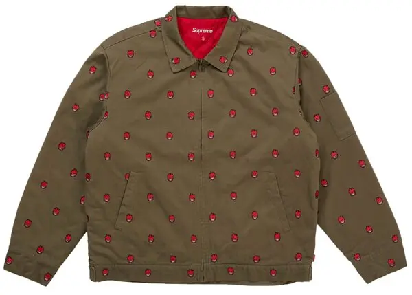 Supreme Spitfire Work Jacket - Olive