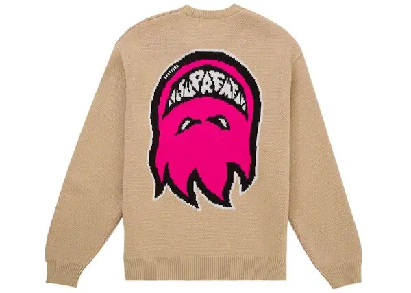 Supreme Spitfire Sweater - Brown