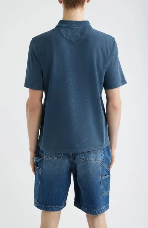 CORRIDOR Brushed Cotton Piqué Polo