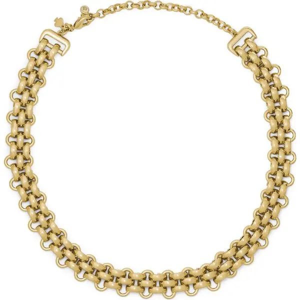 Kate Spade New York Chain Reaction Choker Necklace - Gold.