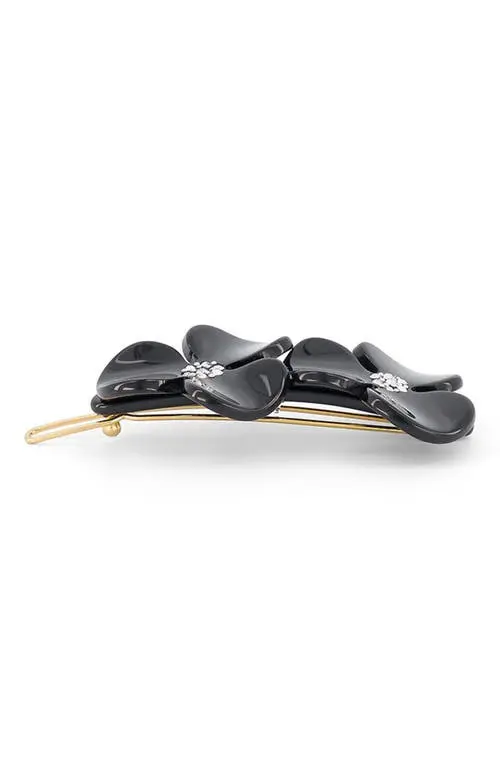 Alexandre De Paris Camelia Acetate Barrette