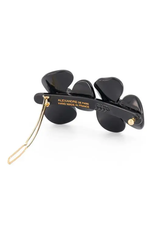 Alexandre De Paris Camelia Acetate Barrette