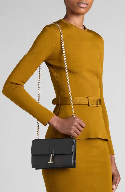 TOM FORD Mini Kara Shoulder Bag - Black