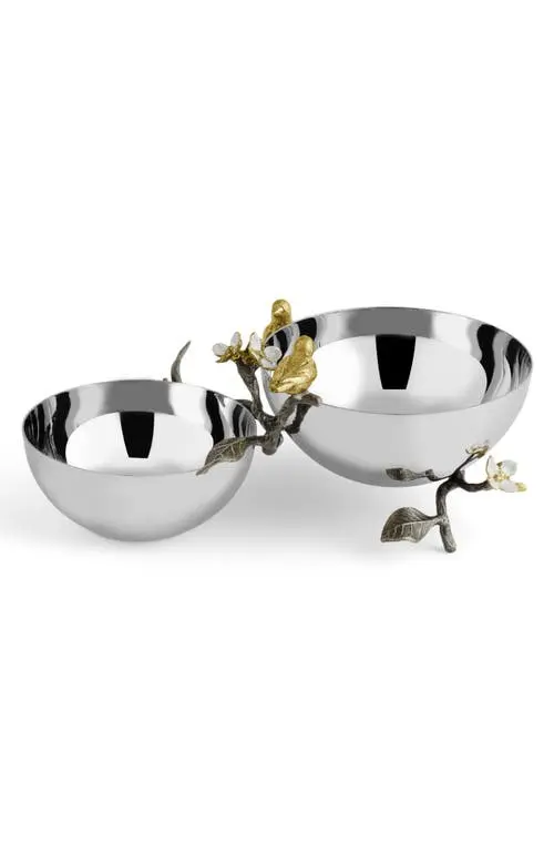 Michael Aram Lovebirds Double Dish