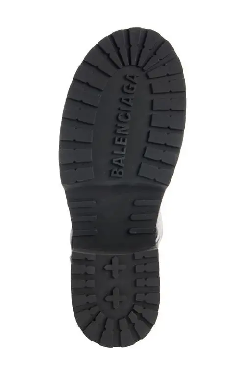 Balenciaga Venom Lace-up Buckled Boots