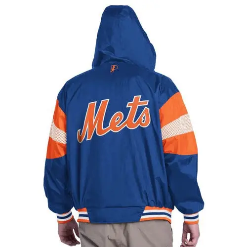 PRO PLAYER New York Mets Lightweight Hooded Jacket