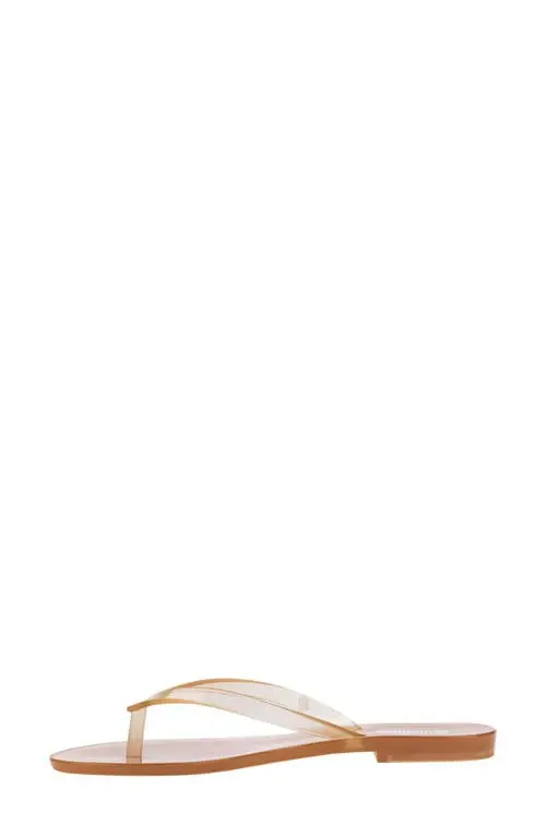 Melissa Harmonic Jelly Flip Flop - Clear Beige