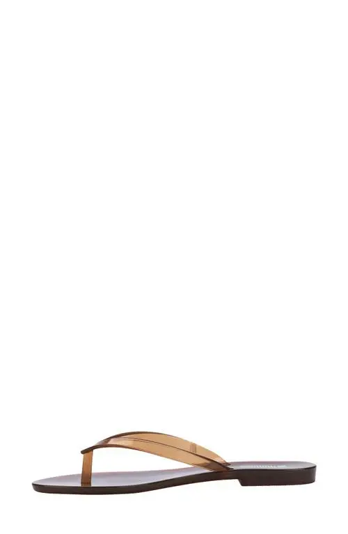 Melissa Harmonic Jelly Flip Flops - Clear Brown