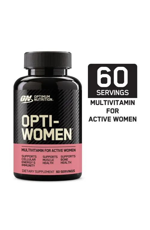 OPTIMUM NUTRITION Opti-women Multivitamin For Active Women, 120 Capsules - None