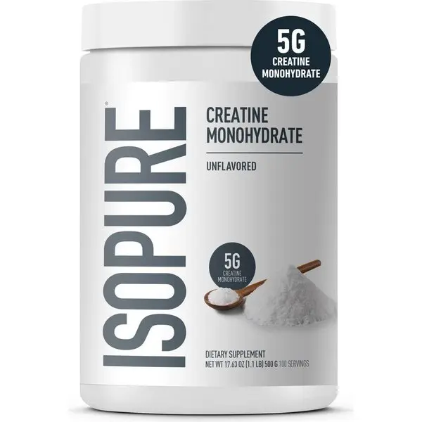 ISOPURE Creatine Monohydrate Unflavored 1.1 Lb