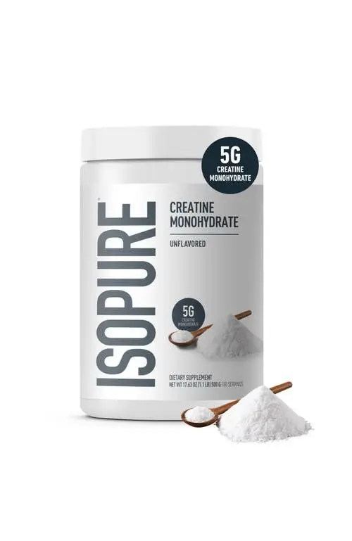 ISOPURE Creatine Monohydrate Unflavored 1.1 Lb