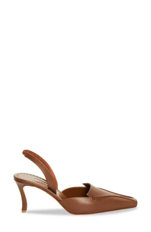 Manolo Blahnik Cleosli Pointed Toe Slingback Pump