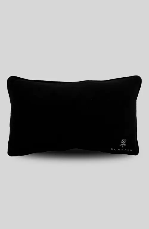 FURBISH Too Ghoul Needlepoint Pillow