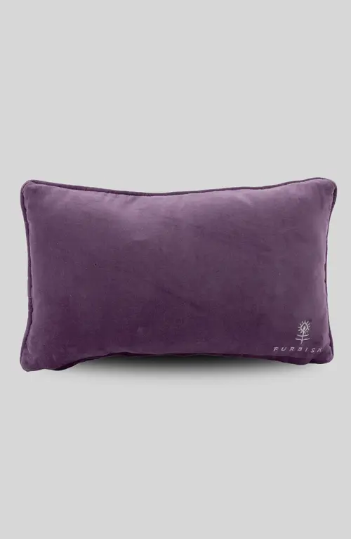 FURBISH No Tricks Needlepoint Pillow