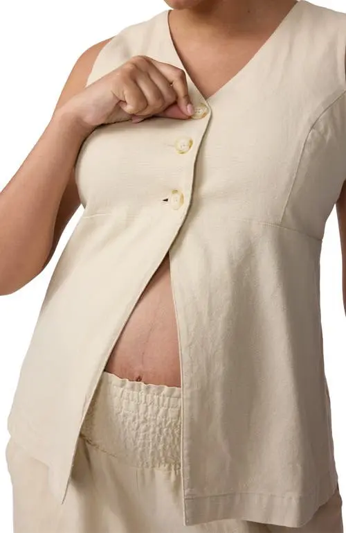 INGRID & ISABEL Linen Fashion Vest