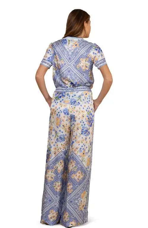 Hale Bob Yasmin Silk Charmeuse Pant