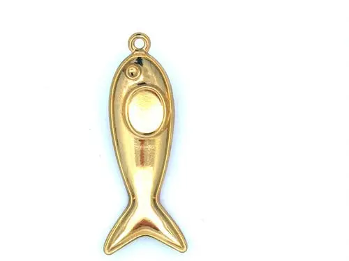 GEMINI JEWELRY Enamel Fish Pendant