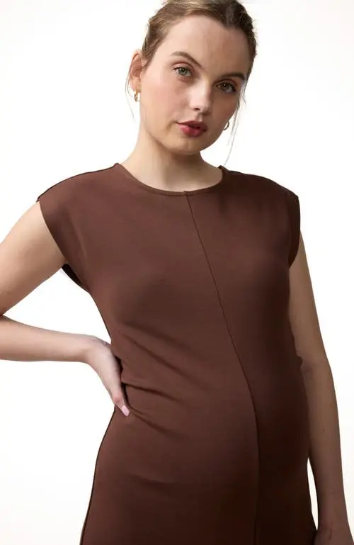 INGRID & ISABEL The Modern Muse Maternity Midi Dress