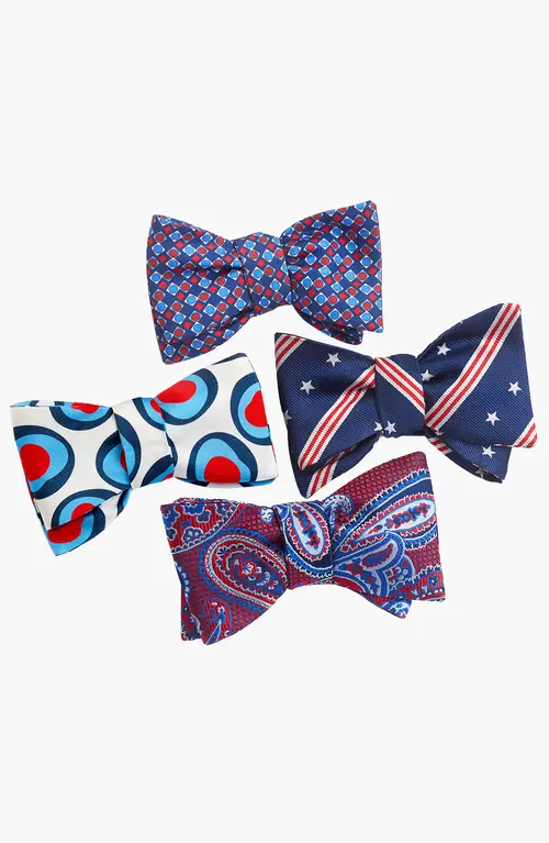 BEAU TIES OF VERMONT Silk Printed Bow Tie
