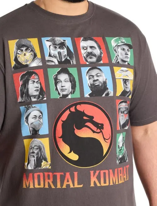 TRUE NATION BY DXL Big & Tall Mortal Kombat Graphic Tee